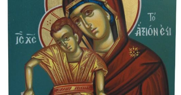 Παναγία το Άξιον Εστί | Αγιογραφίες | Εκκλησιαστικά είδη |Λιανική ...