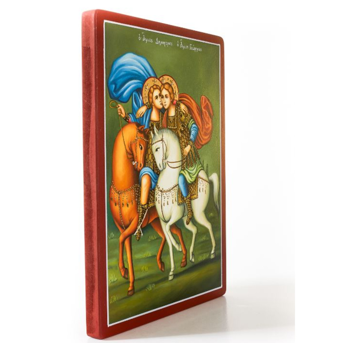Άγιος Γεώργιος και Άγιος Δημήτριος | Αγιογραφίες | Εκκλησιαστικά είδη ...
