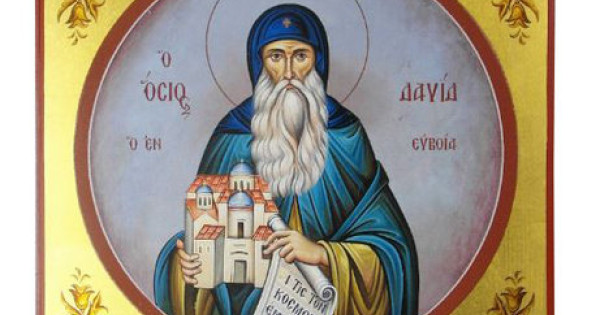Όσιος Δαυίδ ο εν Ευβοία | Αγιογραφίες | Εκκλησιαστικά είδη | Βυζαντινές ...