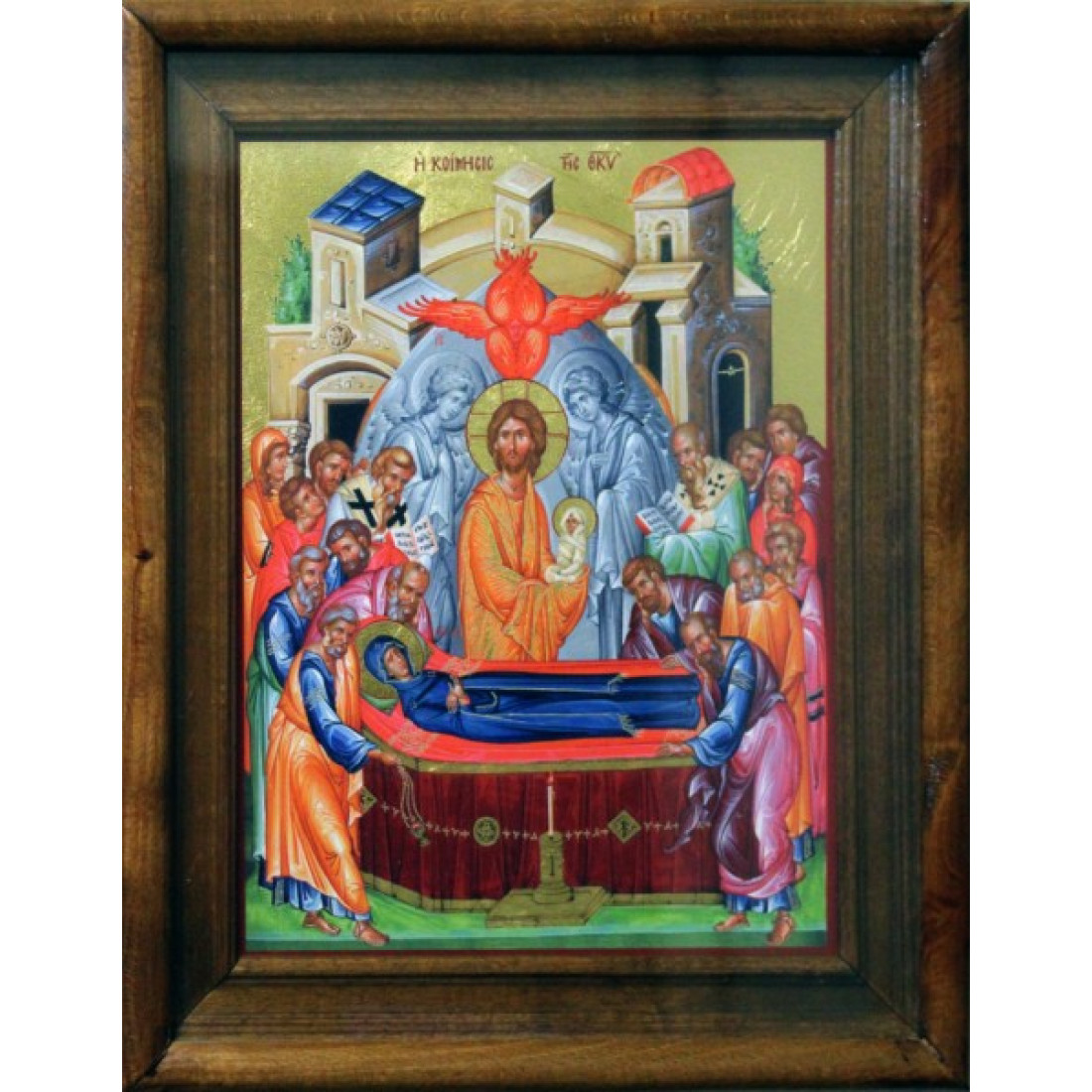 Η Κοίμησις της Θεοτόκου | Αγιογραφίες | Εκκλησιαστικά είδη | Βυζαντινές ...