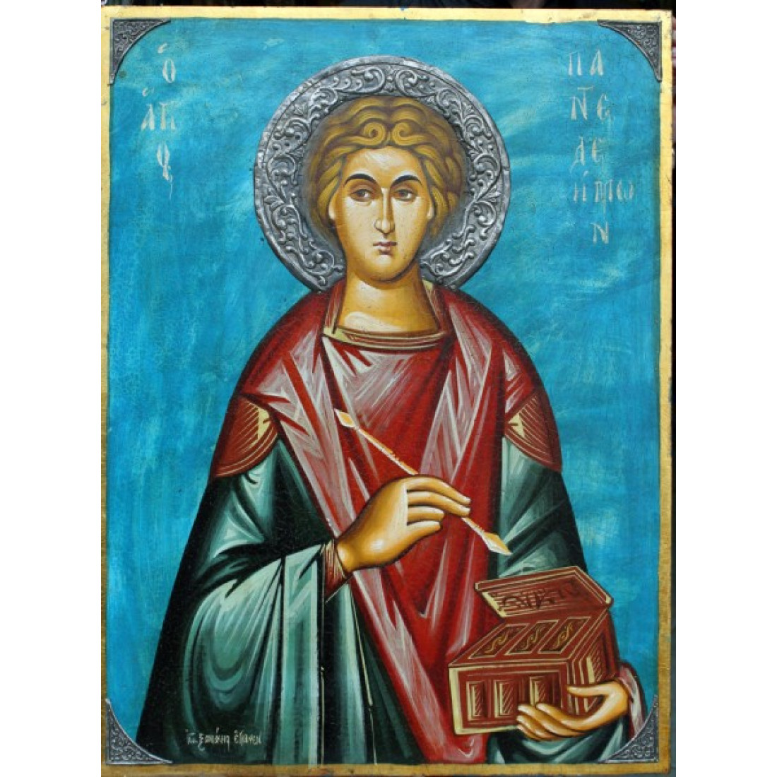 Άγιος Παντελεήμονας | Αγιογραφίες | Εκκλησιαστικά είδη | Βυζαντινές ...