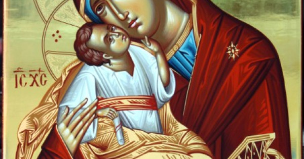 Παναγία Γλυκοφιλούσα | Αγιογραφίες | Εκκλησιαστικά είδη | Βυζαντινές ...
